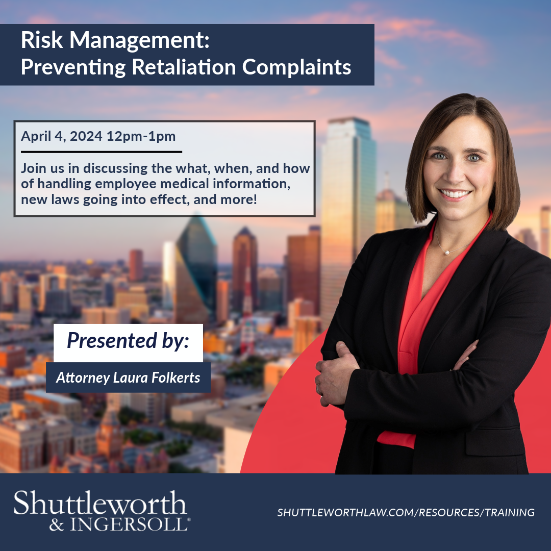 Risk Management Webinar: Preventing Retaliation Complaints ...